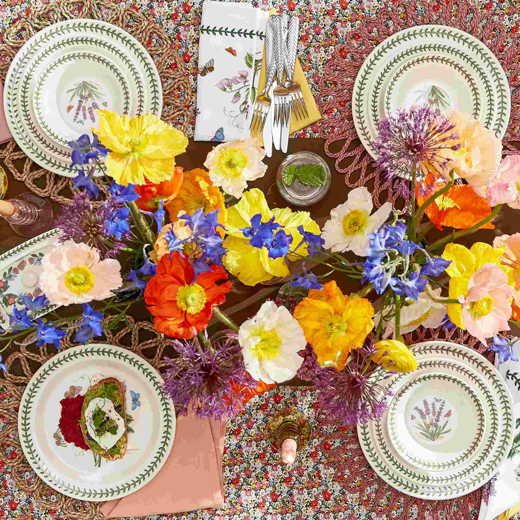 Botanic Garden 12 Piece Set Made In England | Portmeirion