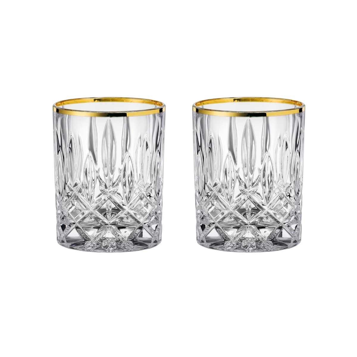 Noblesse Gold Whisky Tumber Set of 2