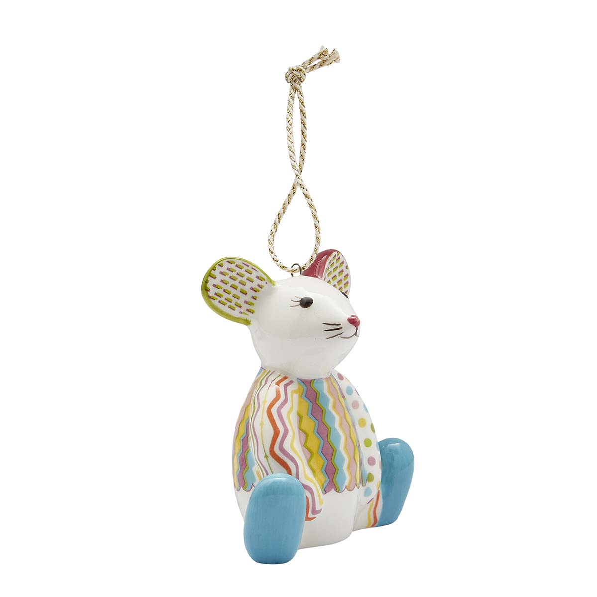 Kit Kemp Patchwork Nibbles Mouse Ornament