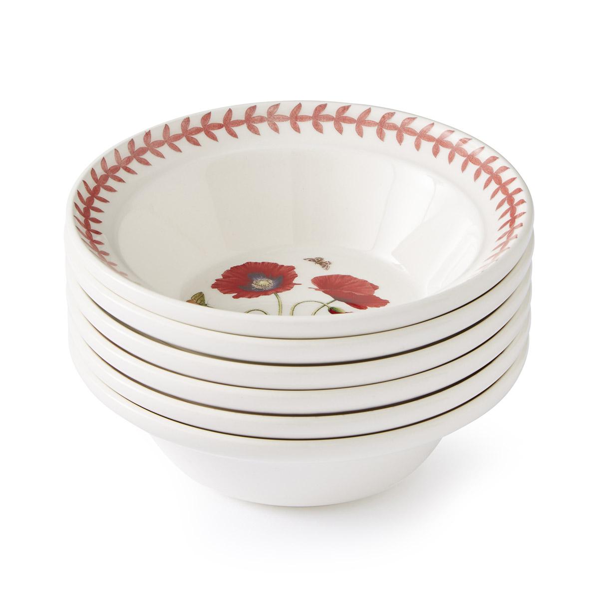 Botanic Garden Meadow Oatmeal Bowl Set of 6