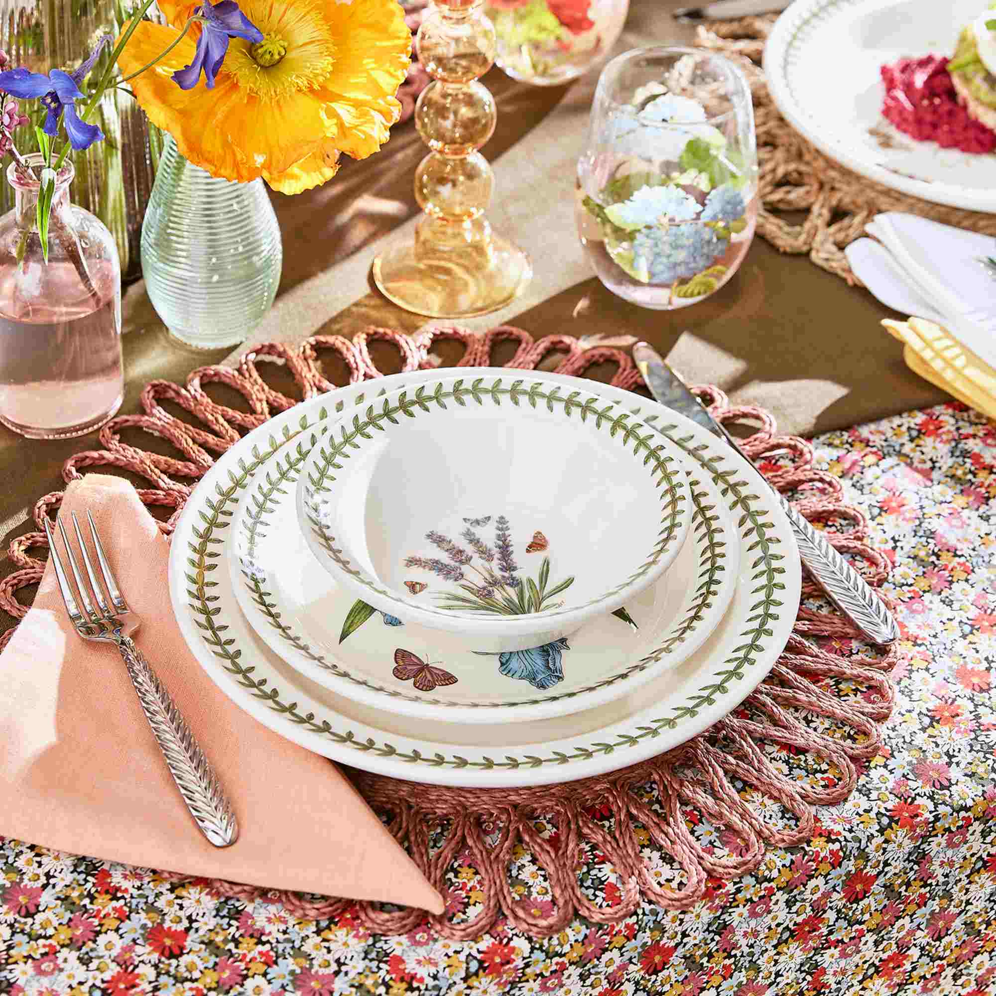 Portmeirion Botanic Garden 18 Piece Dinnerware Set